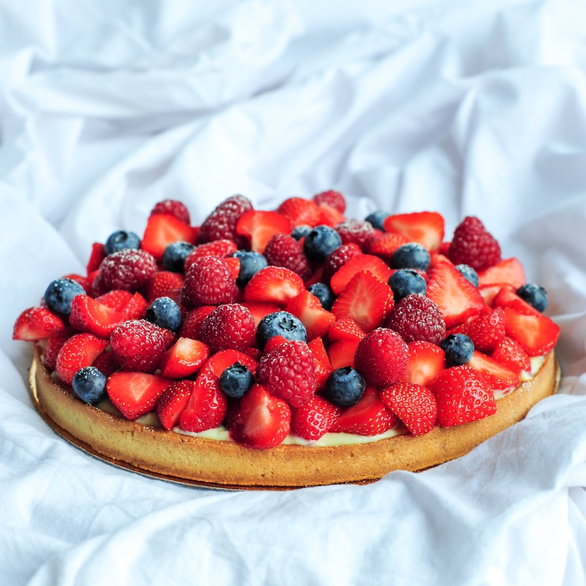 Tarte aux fruits rouges – Mes petites madeleines