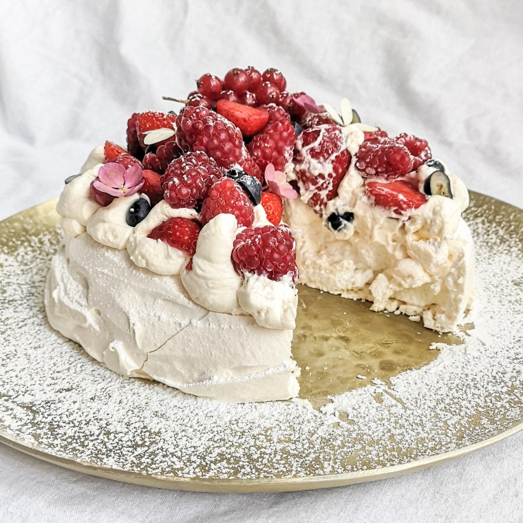 Pavlova aux fruits rouges – Mes petites madeleines